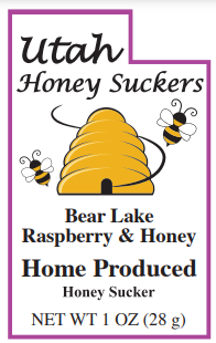 12 Bear Lake Raspberry Suckers – Utah Honey Suckers